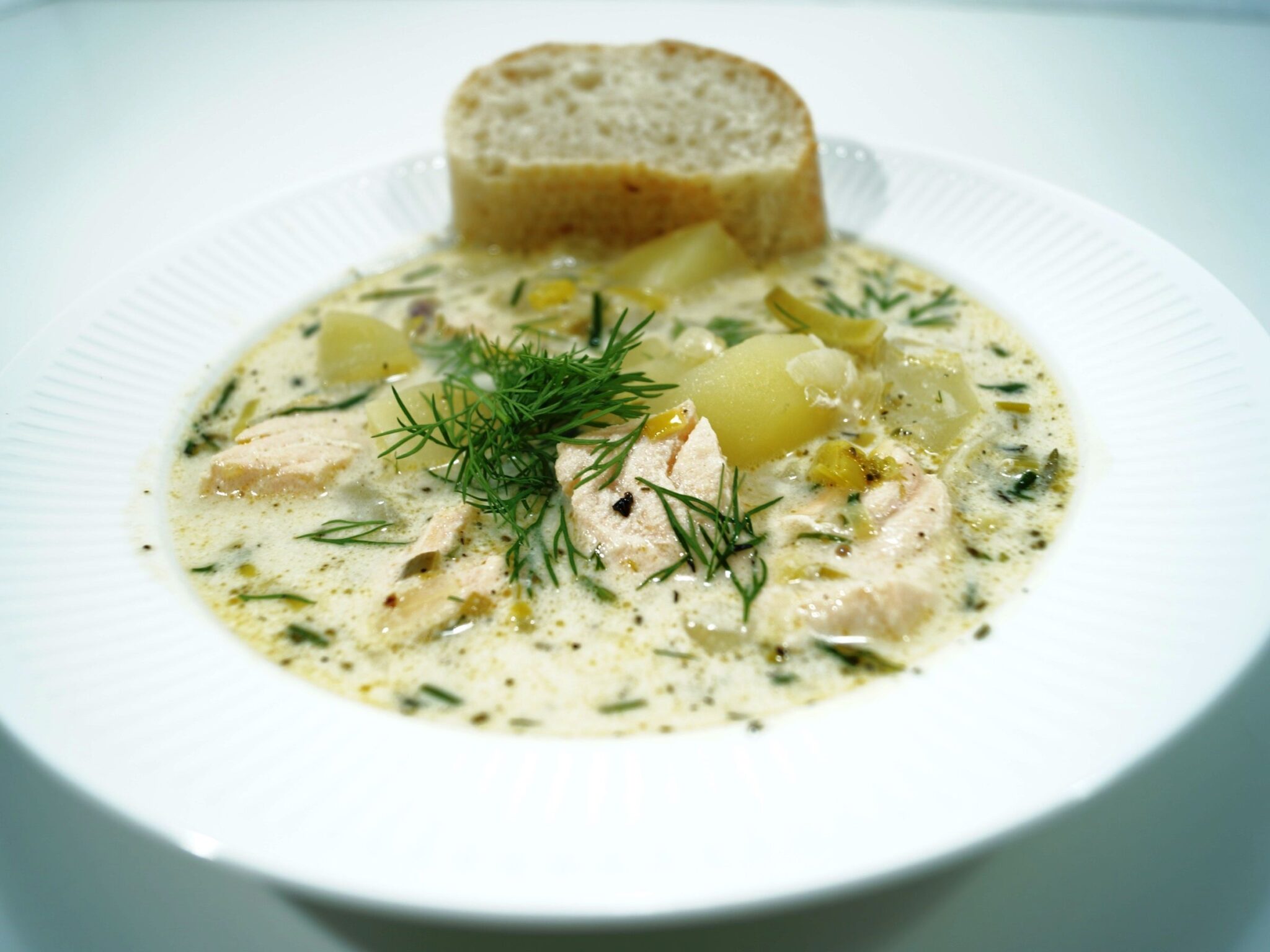 Fiskesuppe med laks - Ny idérig opskrift - Min Madopskrift