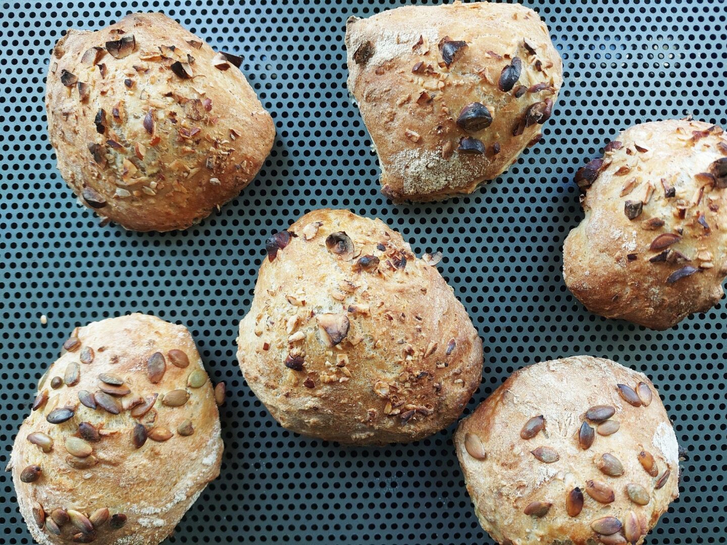 Koldhævede boller med æble - Boller med smag og lækker krumme- Min ...