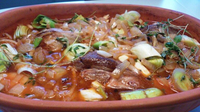 Lammeskank braiseret med rosmarin kartofler - Min Madopskrift