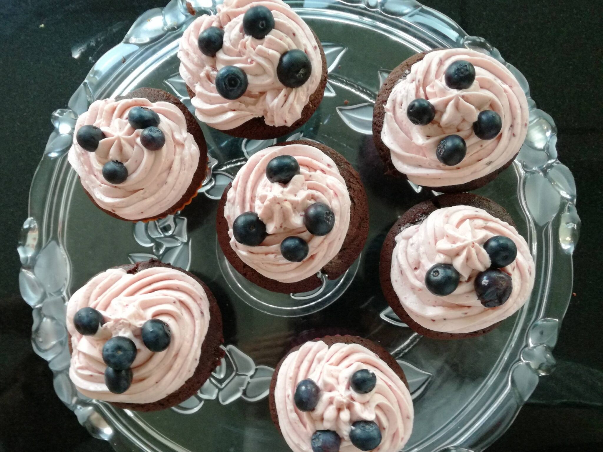 Muffins med Nutella og creme