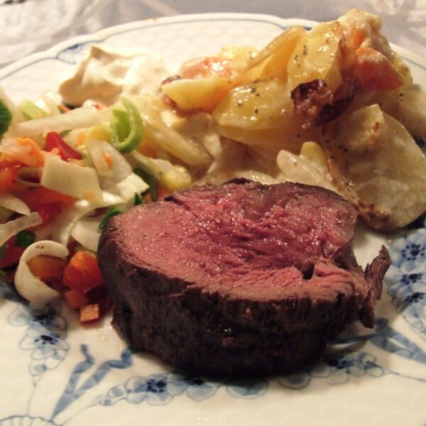 Langtidsstegt svineskank - Min Madopskrift