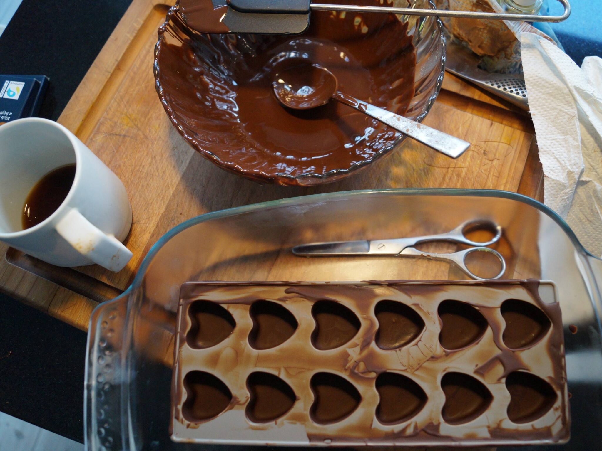 Chokolade skildpadder med romcreme - Dulce de leche - Min Madopskrift