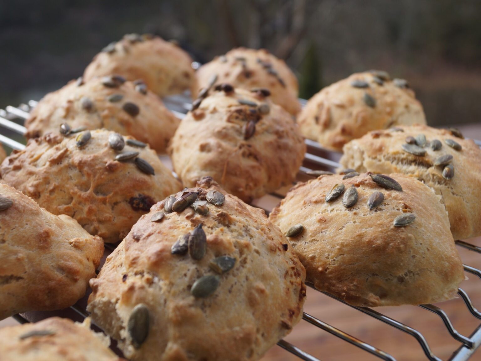 Koldhævede boller - Boller med manitoba mel - Min Madopskrift